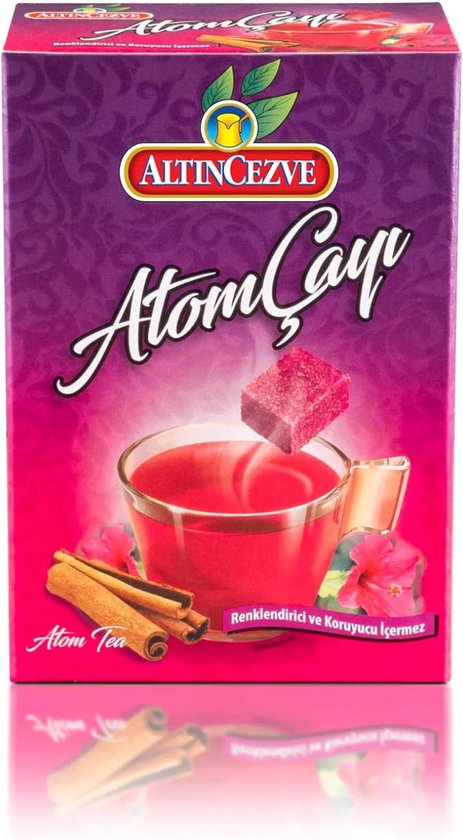 Natuurlijke Atom Thee Altincezve Atom Cayi 50 blokjes 140 g | bol