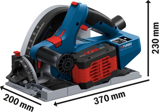 Bosch Professional Accu combiset GKT 18V-52 GC + GAS 18V-12 MC ...