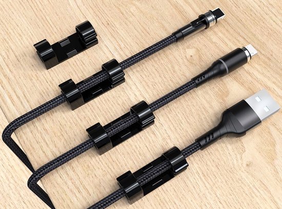 Kabel organizer set - Zelfklevend - 20 stuks | bol