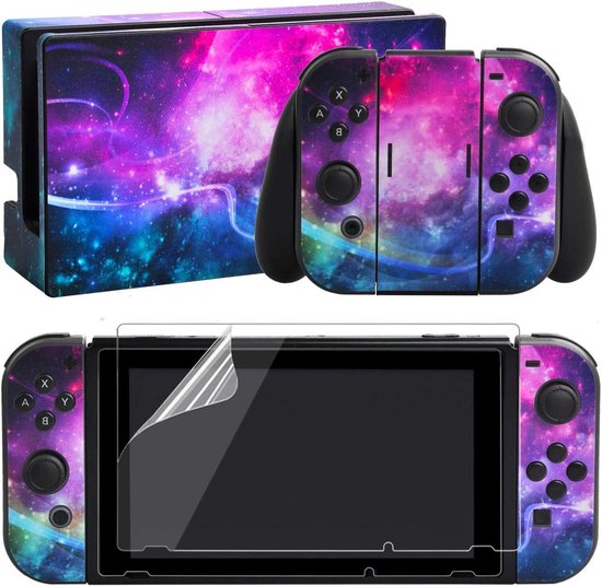 Skin Sticker voor Nintendo Switch - Vinyl Decal voor Console Joycon ...