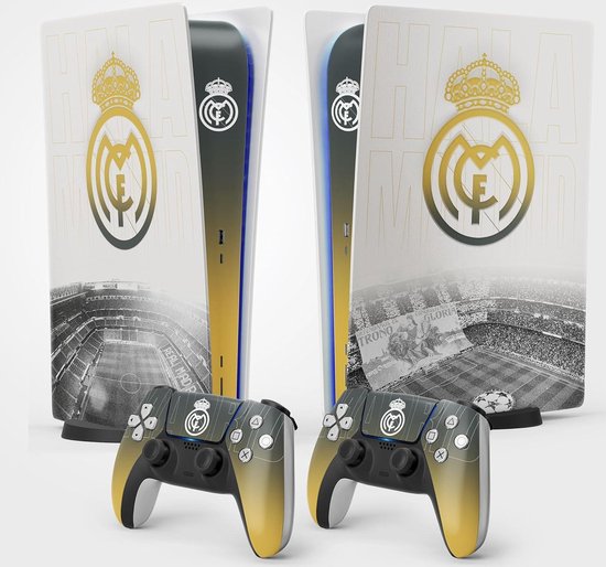 Voetbal Skin Sticker voor Playstation 5 Console - Real Madrid ...
