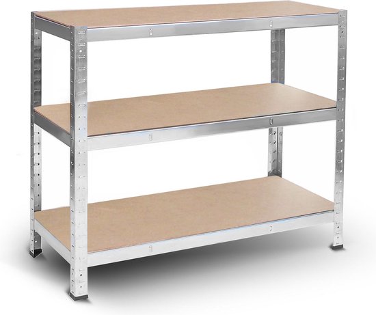 Humberg Metalen Magazijnrek 205 x 120 x 45 - Model 4850 | bol