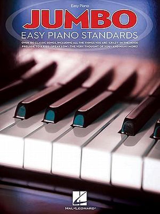 Jumbo Easy Piano Standards, Hal Leonard | 9781423494850 | Boeken | bol.com