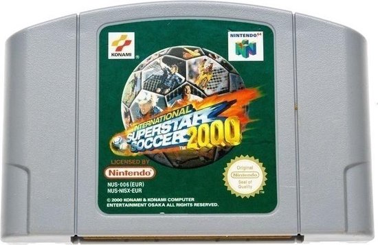 International Superstar Soccer 2000 - Nintendo 64 [N64] Game PAL ...