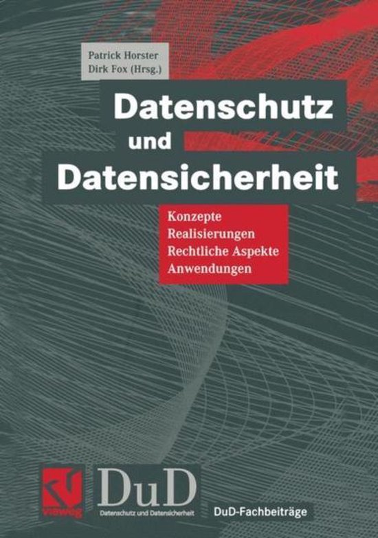 Datenschutz und Datensicherheit | 9783322891105 | Boeken | bol.com