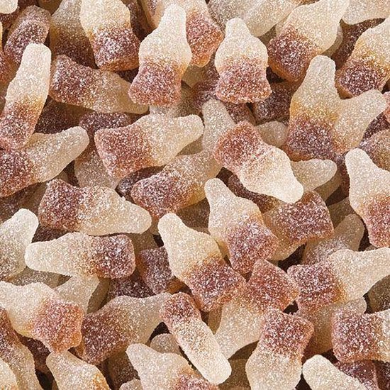 Haribo Happy Cola F!ZZ - zuur snoep - zak - 1000g | bol