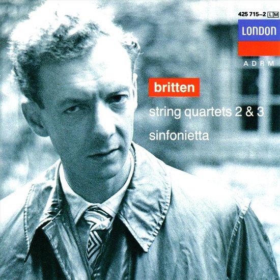 Britten: String Quartets Nos. 2 & 3; Sinfonietta, Amadeus Quartet | CD (album) | Muziek | bol