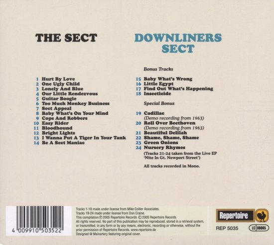 Sect, Downliners Sect | Muziek | bol