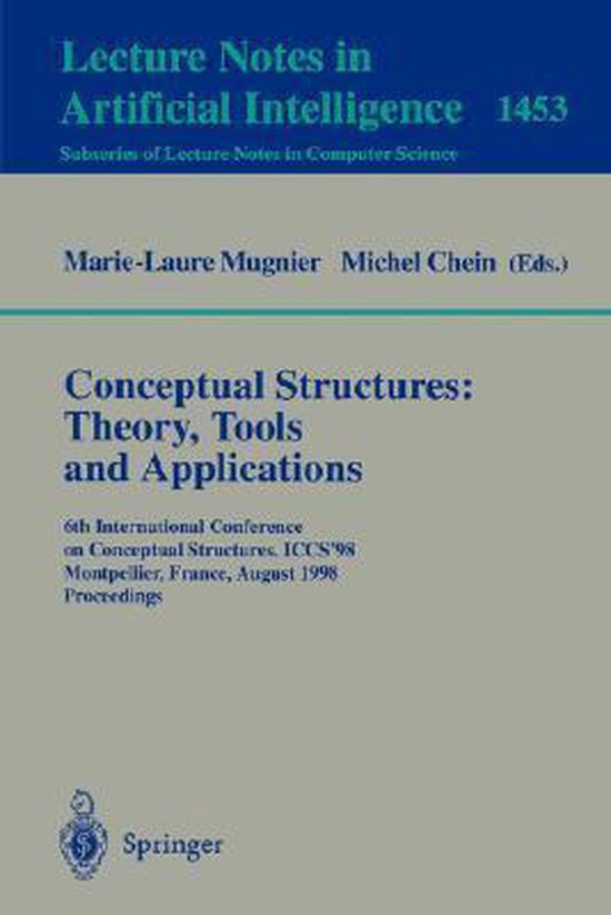 Conceptual Structures: Theory, Tools and Applications | 9783540647911 ...