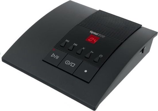 Tiptel 305 antwoordapparaten 20 min Zwart | bol.com