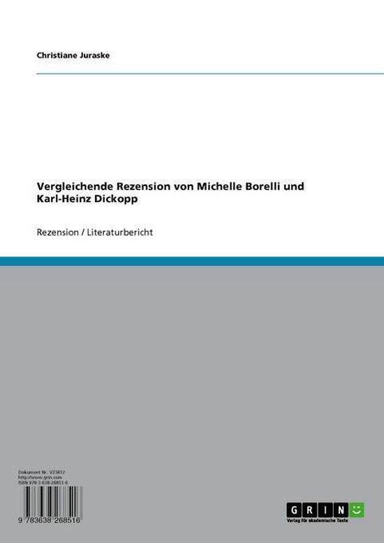 Vergleichende Rezension von Michelle Borelli und Karl-Heinz Dickopp ...