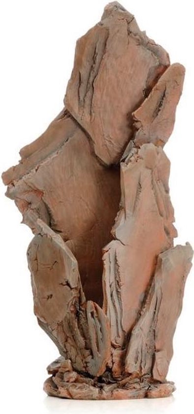 Red Slate Stack Aquarium Sculptuur - M - Rood | bol.com