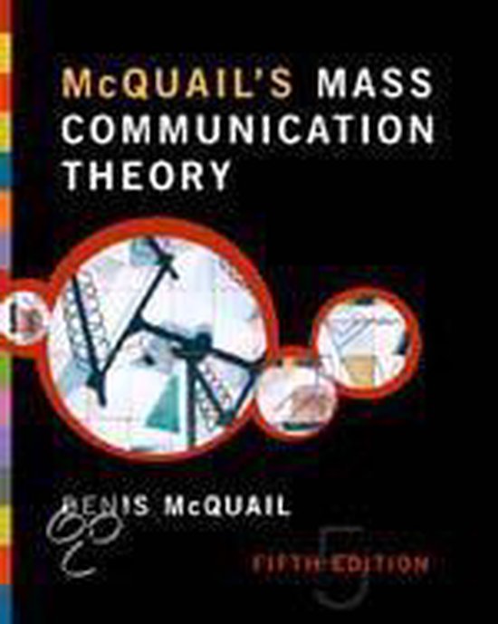Mcquail's Mass Communication Theory, D. Mcquail | 9781412903721 | Boeken | bol.com