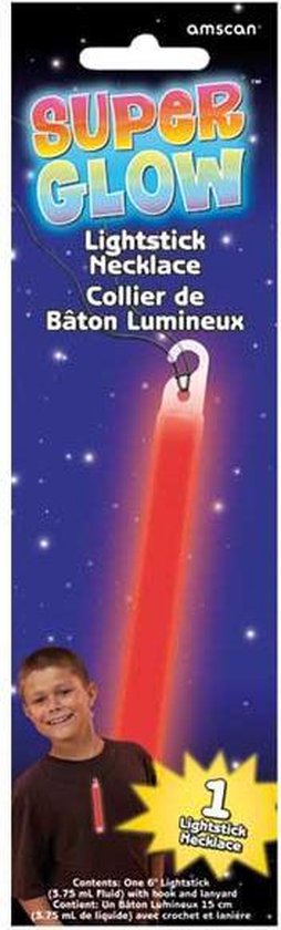 Glow in the Dark Stick rood | bol