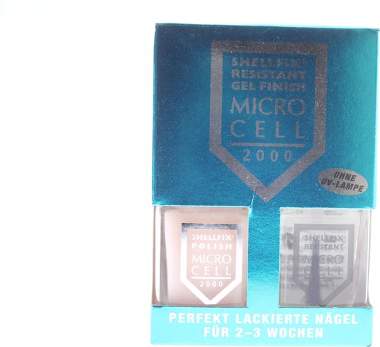 Micro Cell Shellfix Nail Polish Smooth Shiny Finish Light Pink/beige F1 ...