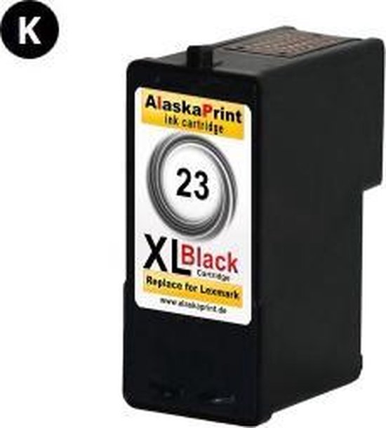 Lexmark nr. 23 (18C1523) - Inktcartridge / Zwart (huismerk) | bol.com