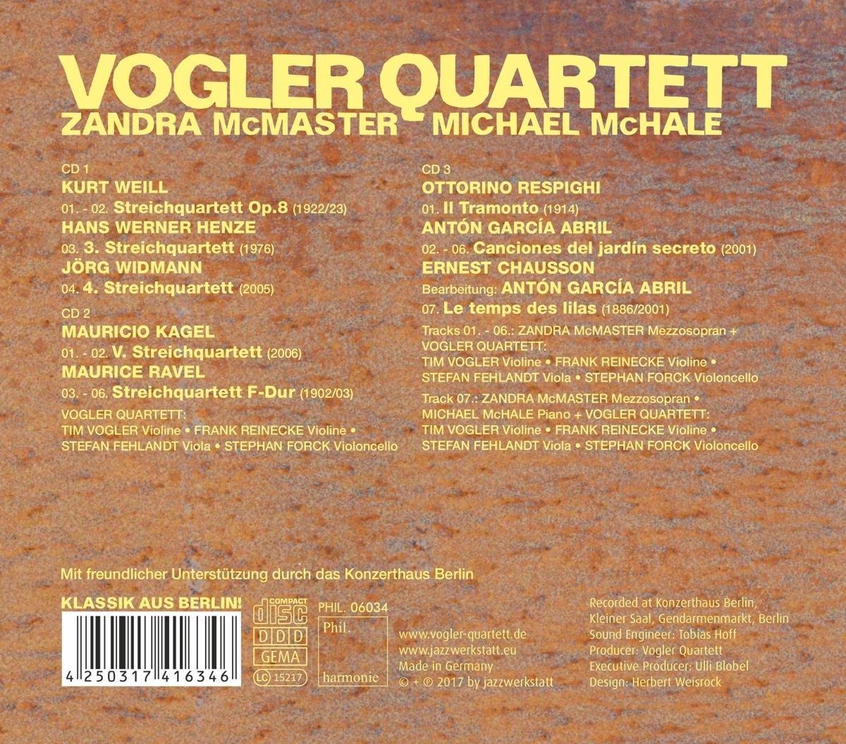 Vogler Quartet Box, Vogler Quartett | Muziek | bol.com