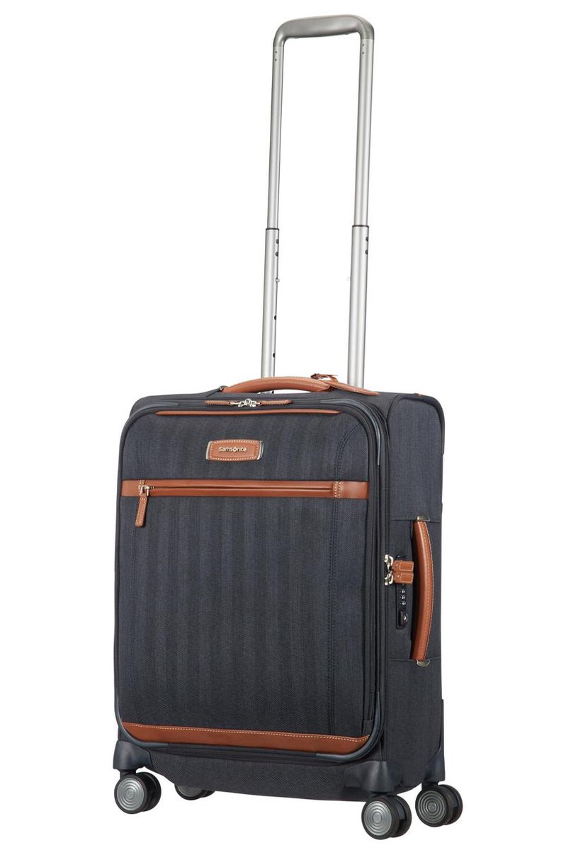 Samsonite Dlx Spinner Lite Reiskoffer/Handbagage - 55 cm - Blauw | bol.com