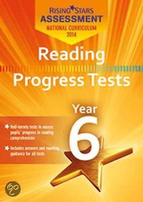 Rising Stars Assessment Reading Progress Tests Year 6 | 9781783391011 ...