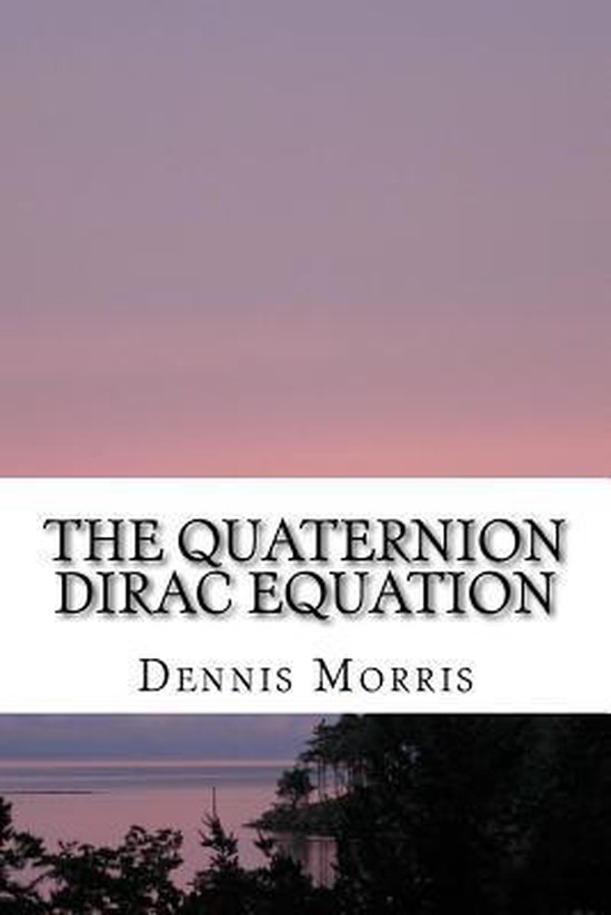 The Quaternion Dirac Equation | 9781533085375 | Dennis Morris | Boeken ...