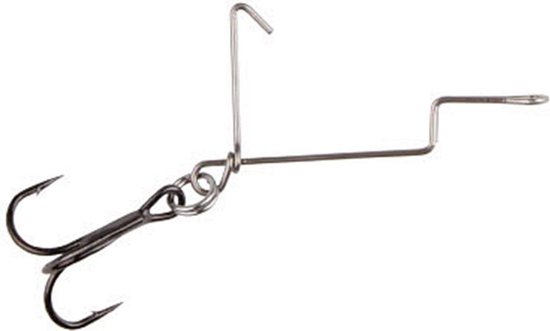 Savage Gear offset treble hook - small | bol