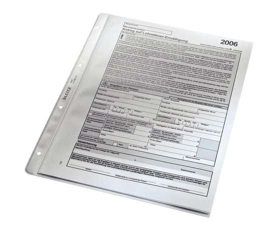 Leitz Premium Showtas - A4 - 0,13 mm - 4-gaats - 100 stuks ...