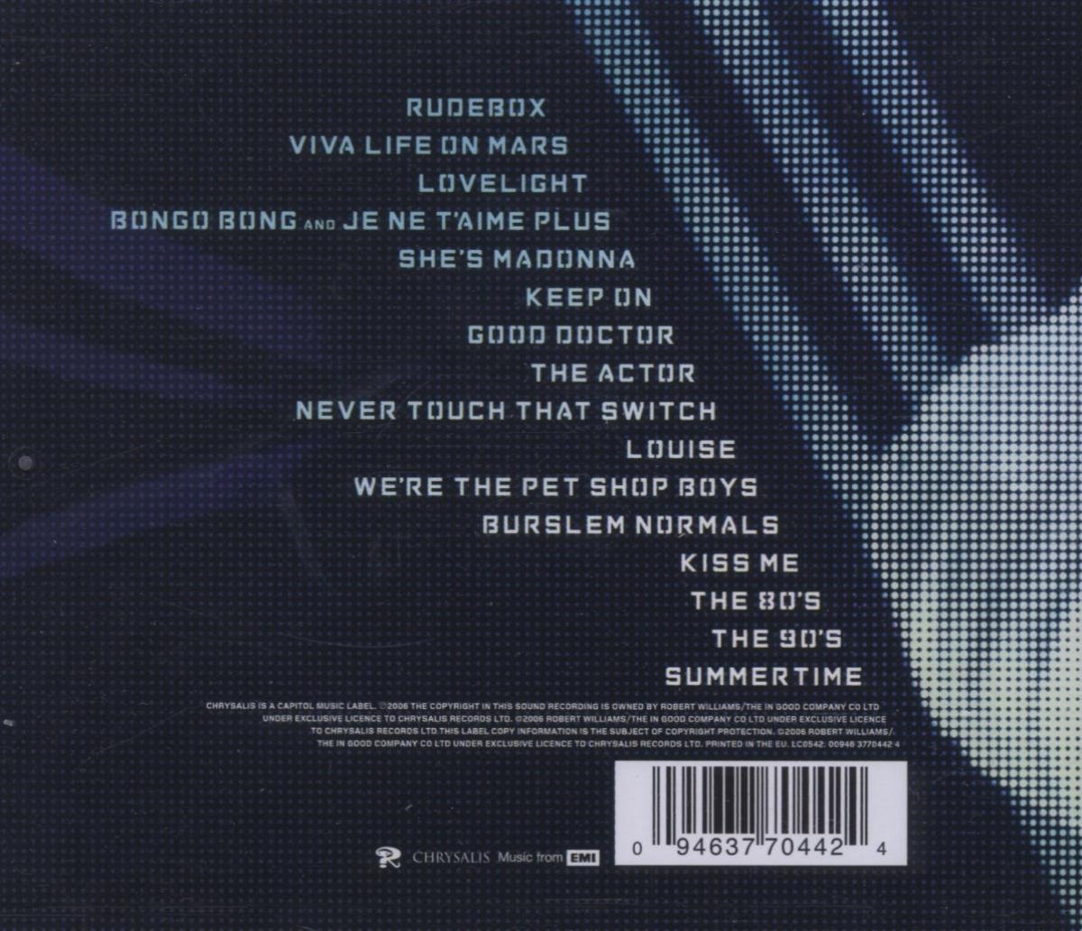 Rudebox, Robbie Williams | CD (album) | Muziek | bol.com