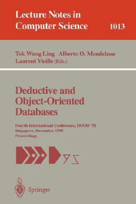 Deductive and Object-Oriented Databases | 9783540606086 | Boeken | bol