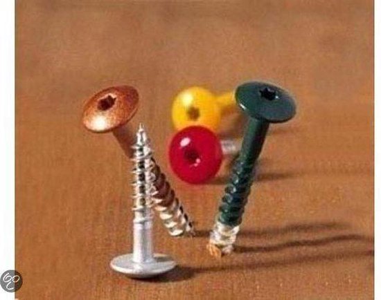 Trespa-Schroef Groen Ral 6005 - 4,8 x 38 mm - 100 Stuks | bol