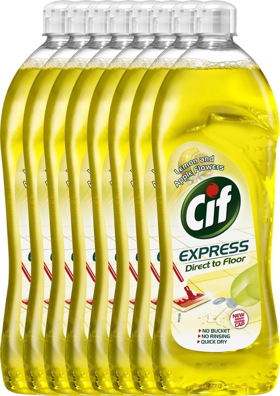 Cif Express Citroen - 8 x 750 ml - Schoonmaakmiddel ...