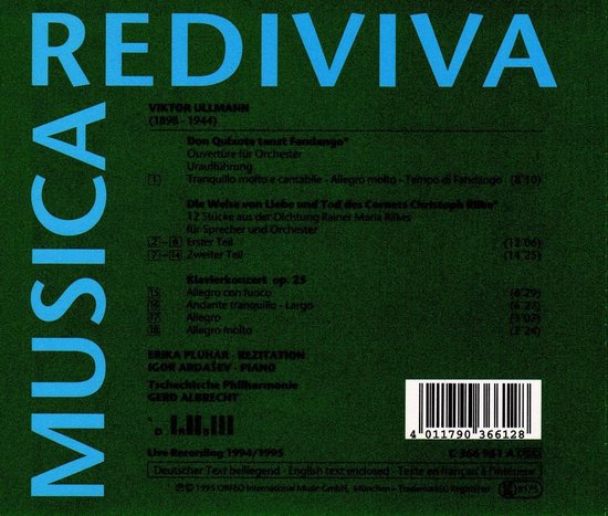 Erika Pluhar, Igor Ardasev, Czech Philharmonic Orchestra, Gerd Albrecht ...