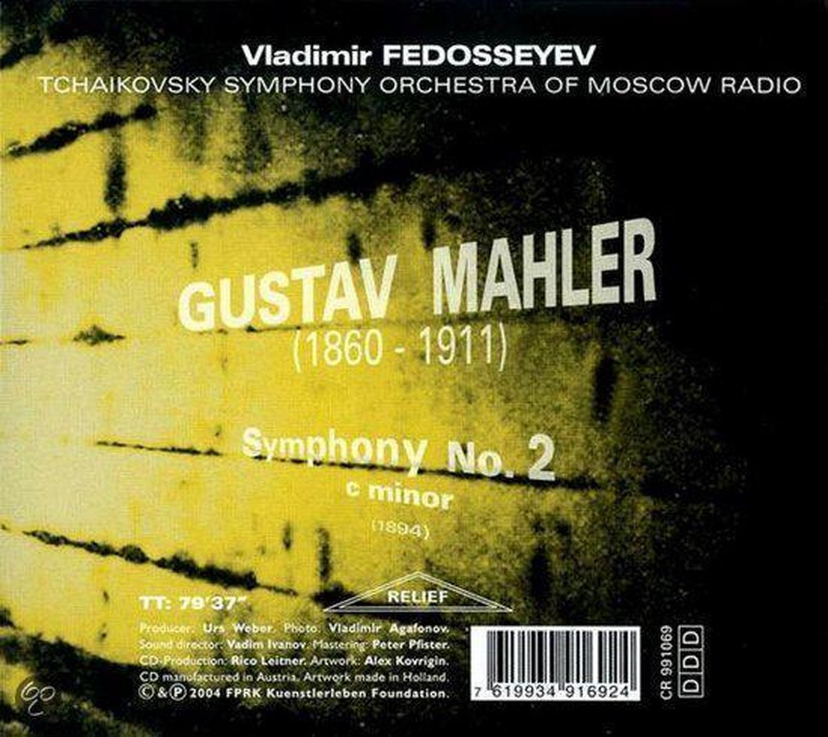 Symphony No.2, Vladimir Fedoseyev | CD (album) | Muziek | bol.com