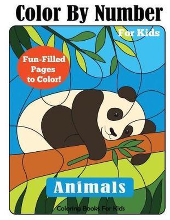 Color by Number Books- Color By Number for Kids, Coloring Books For ...