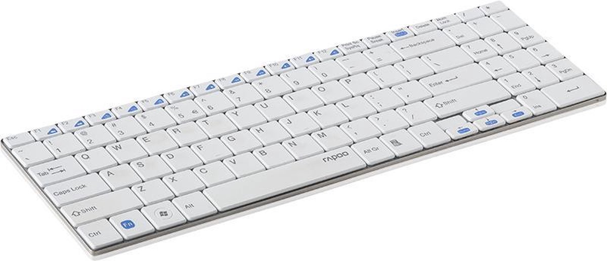 Rapoo E9070 - Draadloos Toetsenbord / Azerty / Wit | bol.com