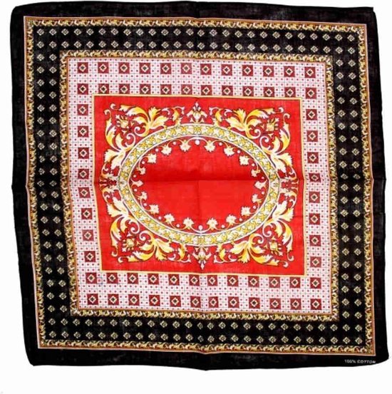 Zac's Alter Ego - Retro with golden elements Bandana - Multicolours | bol