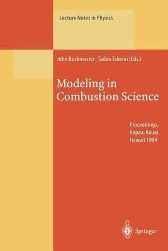 Modeling in Combustion Science | 9783662140284 | Boeken | bol.com