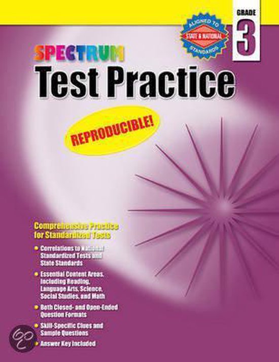 Test Practice, Grade 3, Vincent Douglas | 9781577687238 | Boeken | bol.com