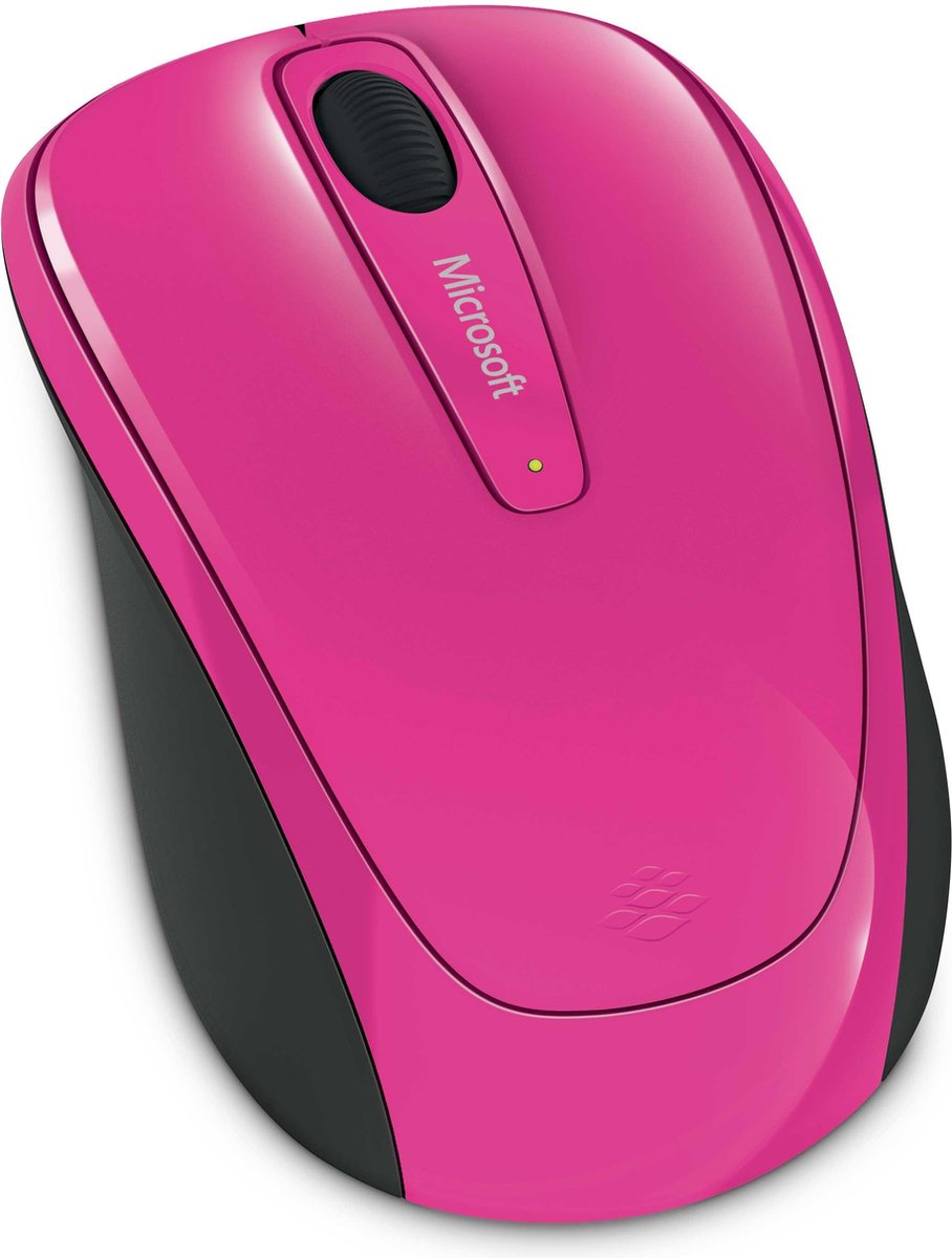 Microsoft Wireless Mobile 3500 - Draadloze Muis - Roze | bol.com