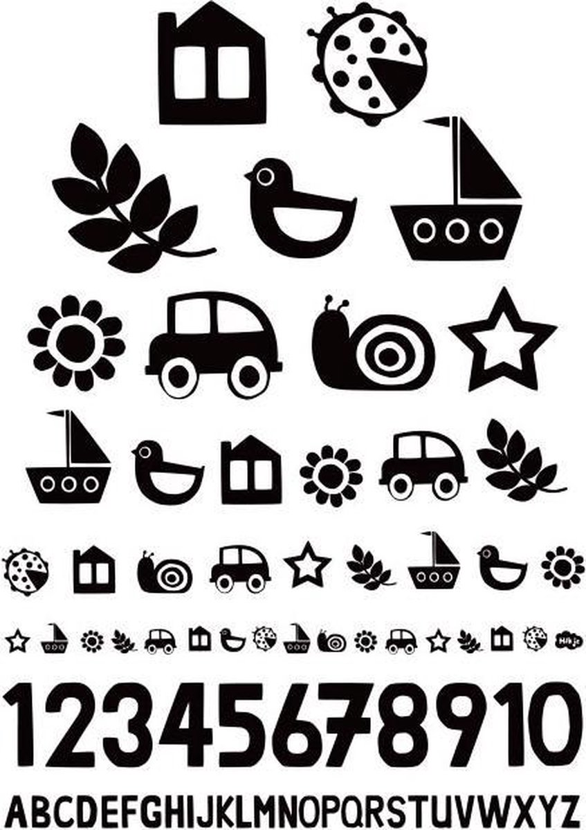 Oogtest Poster - Kinderkamer Poster - 50 x 70cm | bol