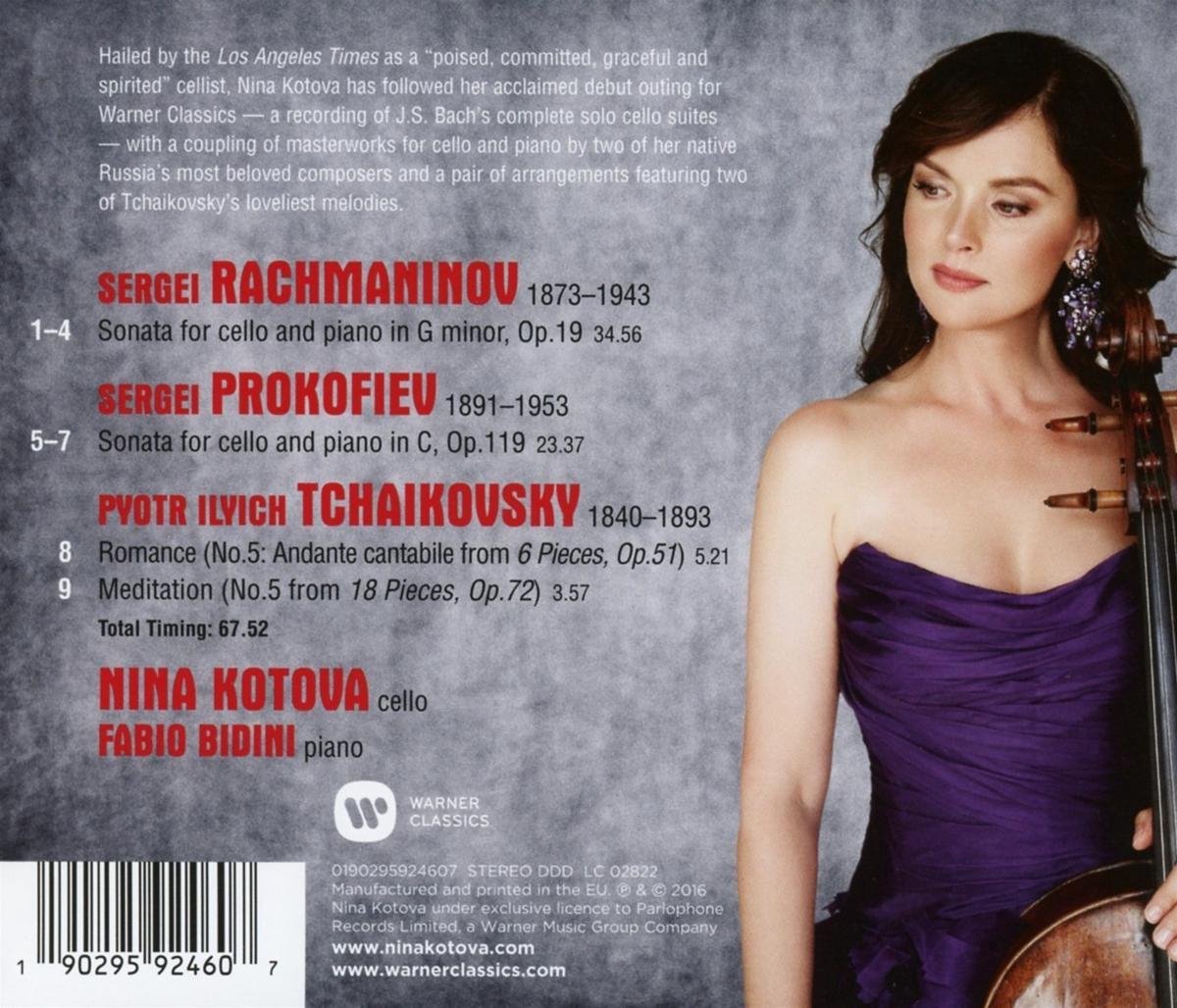Nina Kotova - Cello Sonatas, Kotova,nina | Muziek | bol.com