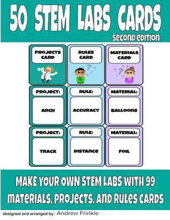 50 STEM Labs Cards | 9781514122235 | Andrew Frinkle | Boeken | bol.com