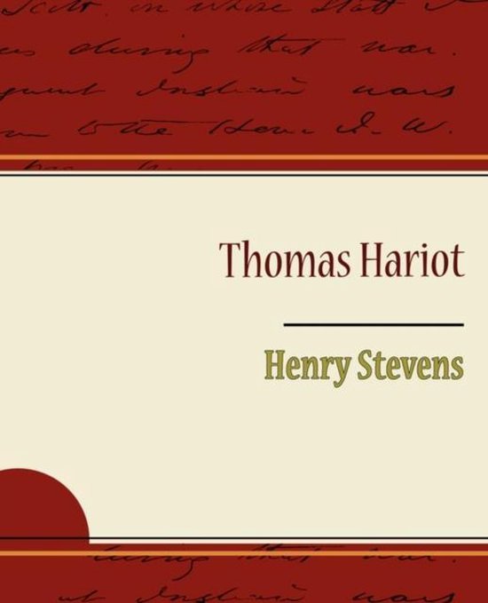 Thomas Hariot, Henry Stevens | 9781438525532 | Boeken | bol.com