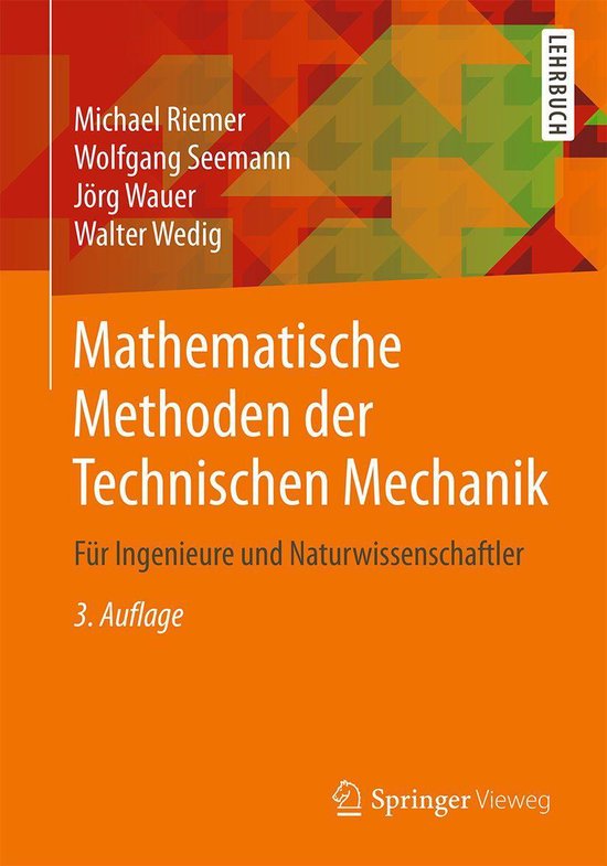 Mathematische Methoden der Technischen Mechanik (ebook), Michael Riemer ...