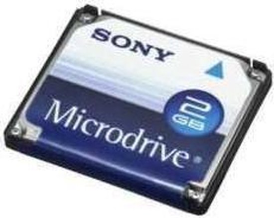 Sony 4-GB Microdrive met Compact Flash CF+TM Type II-interface. | bol.com