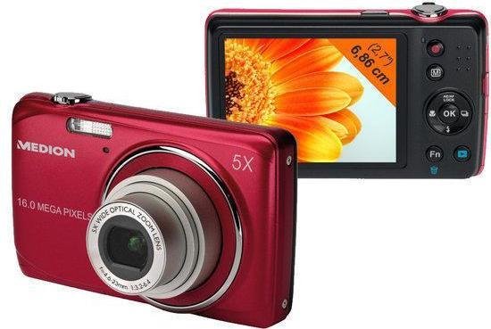 Medion LIFE E44033 16 MP digitale camera (Rood) | bol.com