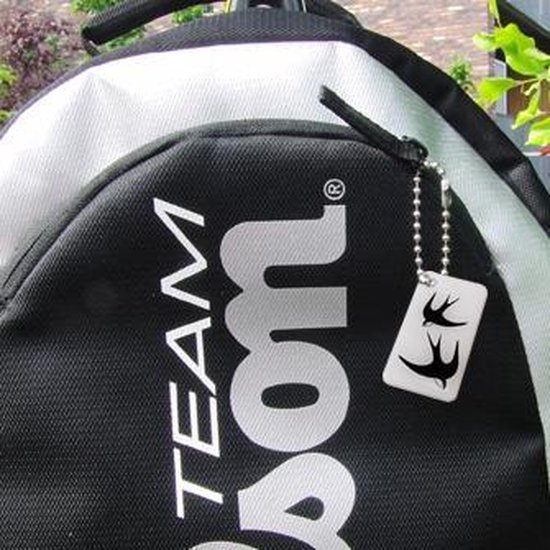 QR-Code tag Zwaluw met balletjes ketting | bol