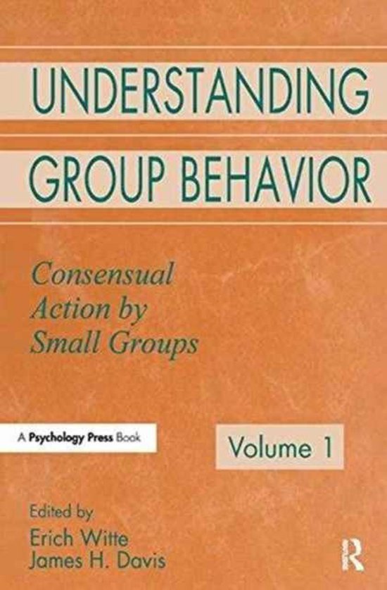 Understanding Group Behavior | 9781138179677 | Boeken | bol