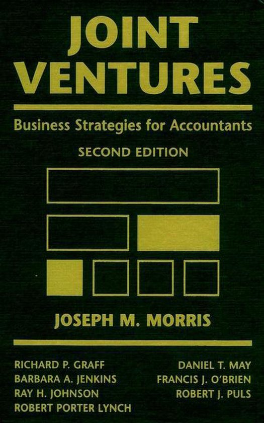 Joint Ventures, Joseph M. Morris | 9780471570189 | Boeken | bol