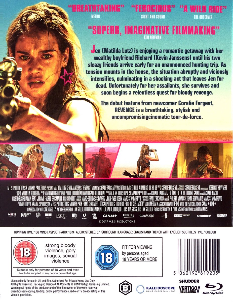 Revenge [Blu-ray] (Blu-ray) | Dvd's | bol.com
