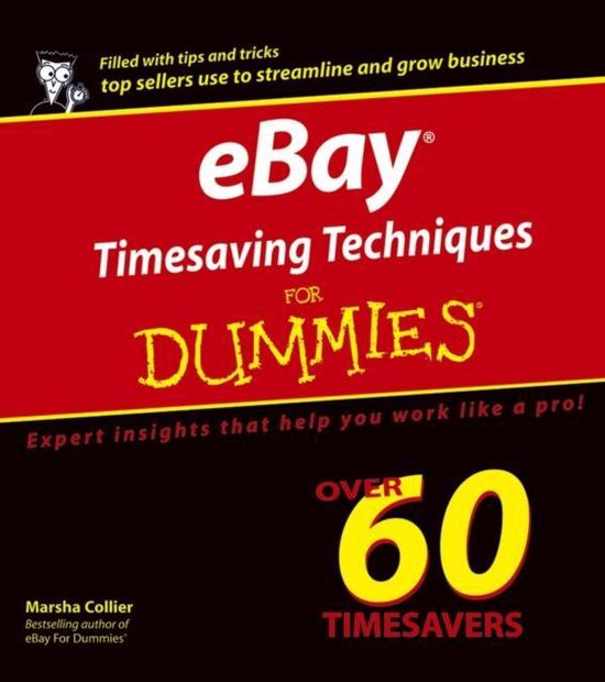 eBay Timesaving Techniques For Dummies, Marsha Collier | 9780764559914 | Boeken | bol.com